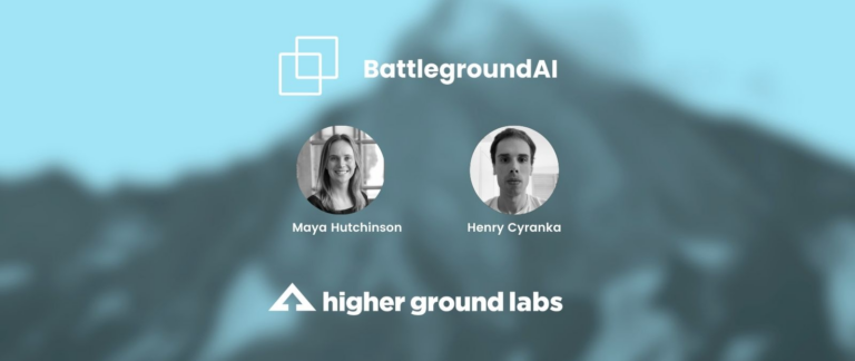 We’re in the business of saving democracy. - Higher Ground Labs