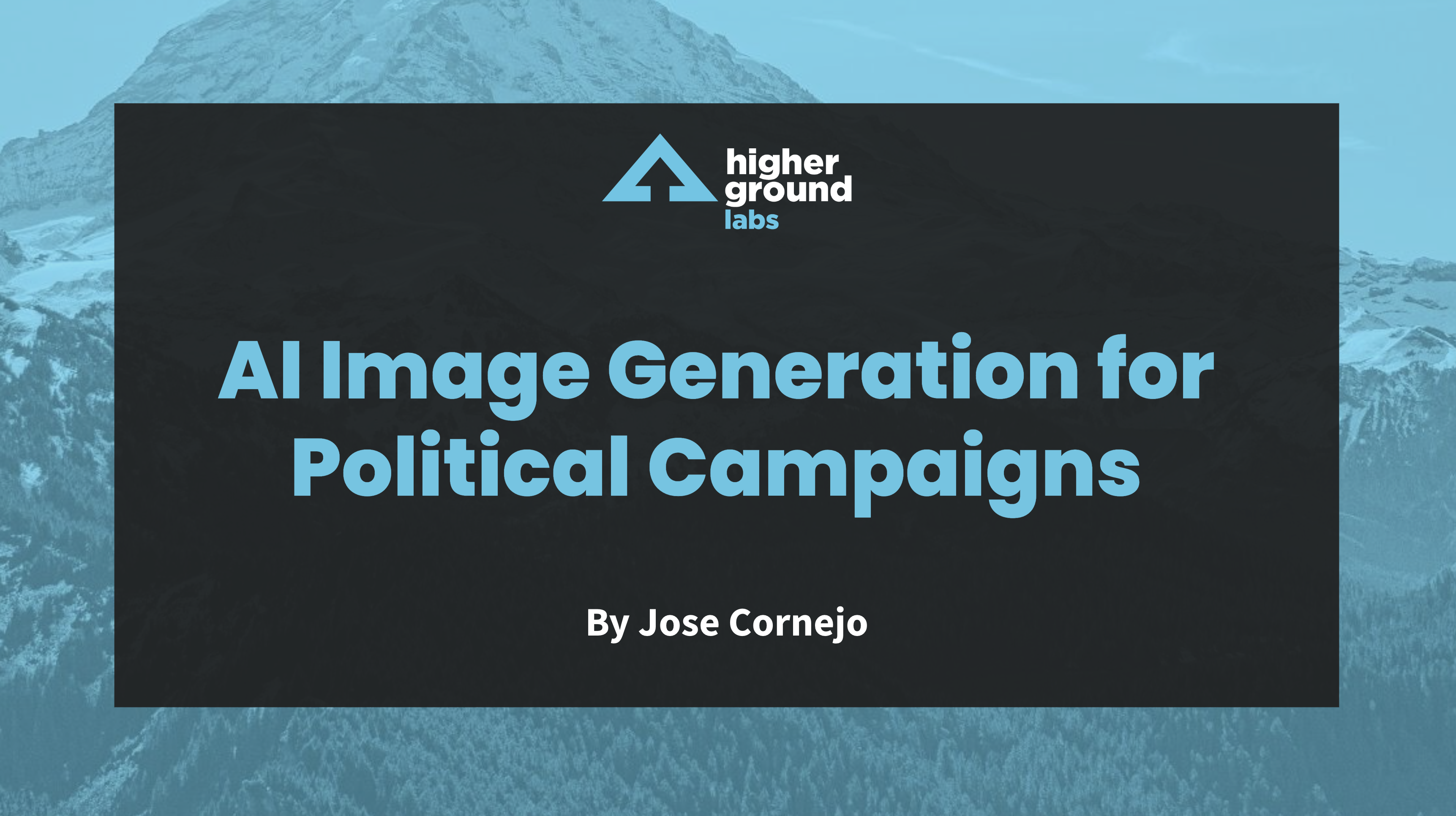 AI Image Generation for Political Campaigns - Higher Ground Labs